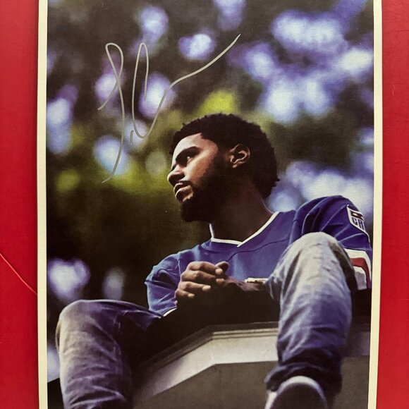 Wall Decor | Hand Signed J Cole Forest Hills Drive Poster By J Cole Coa ...